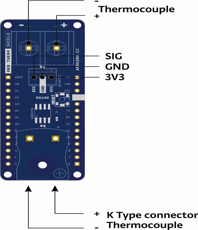 MKR Therm Shield - Arduino | Mouser