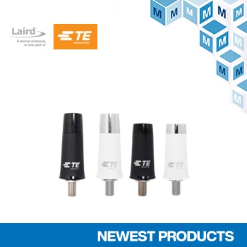 New at Mouser: TE Connectivity/Laird 5G Phantom No Ground Plane Required Antennas for IoT ...